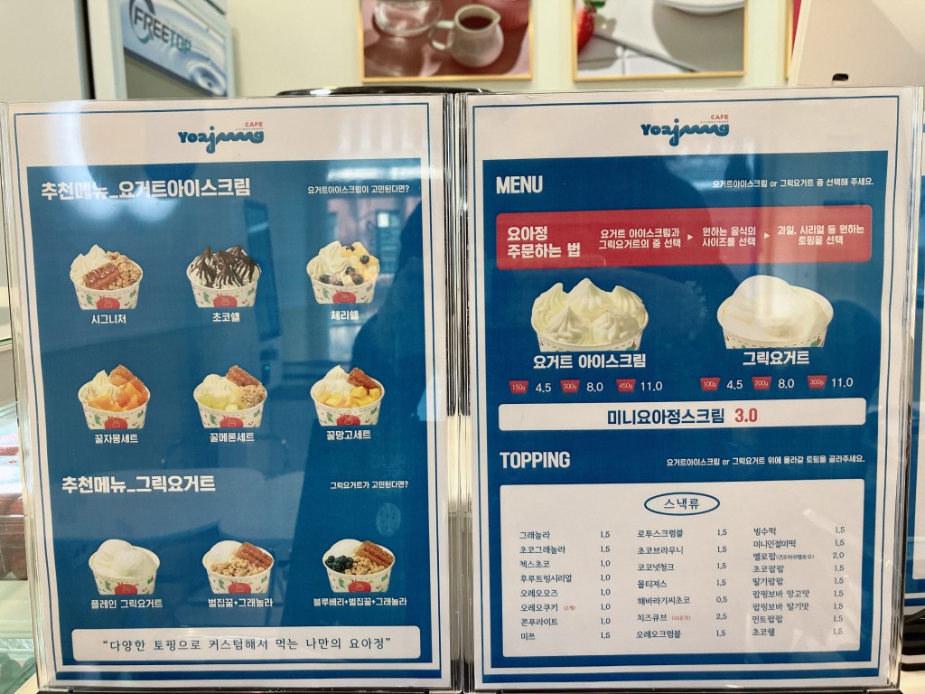 Yoajung vs Yogurt World | The Best Froyo Spots in Korea You Must Try ...